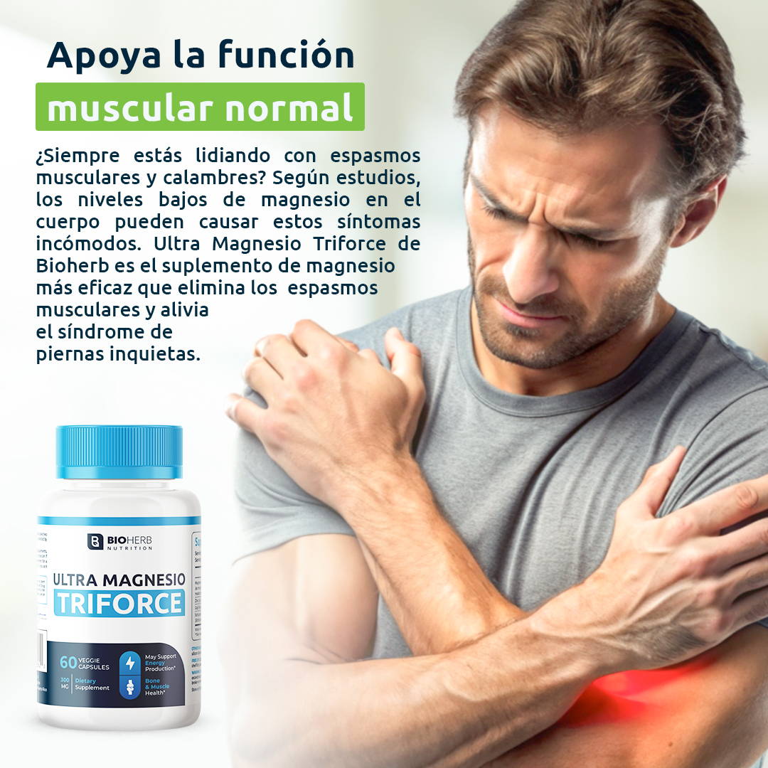 Ultra Magnesio TriForce – Bioherb Nutrition